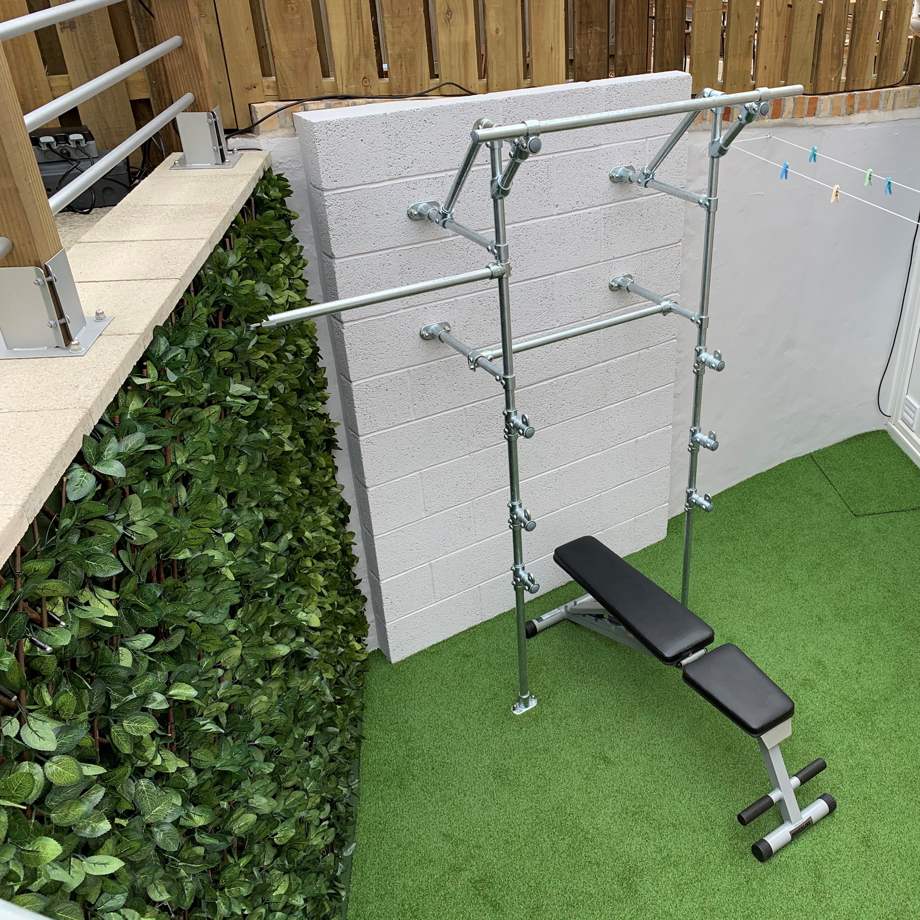 How to create a DIY home gym with tube and clamp fittings | The Metal Store