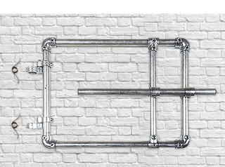 Self-Closing Tube Clamp Gate | Free Delivery £70+ | 1000mm wide