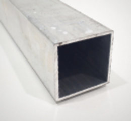 Aluminium Box Section | Square Tube | 16swg 1.6mm Thick 3m Lengths