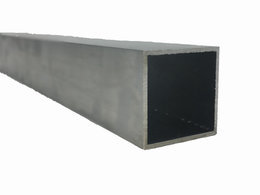 Aluminium Box Section | Square Tube | 16swg 1.6mm Thick 3m Lengths