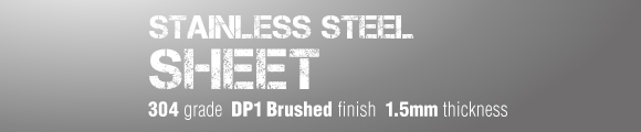 Stainless Steel Sheet 304 Grade 1.5mm Thickness | No Minimum Order